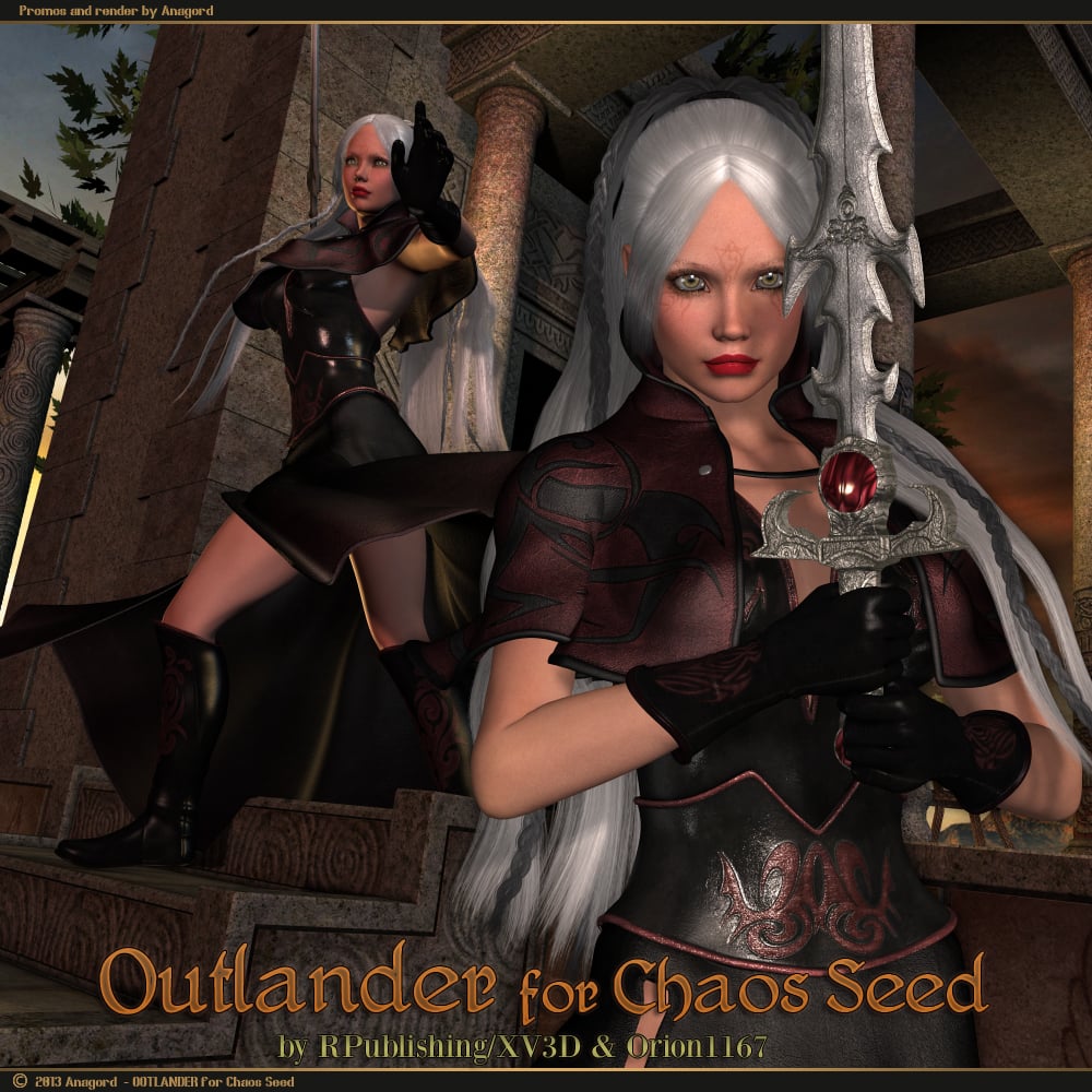 OUTLANDER for Chaos Seed | Daz 3D