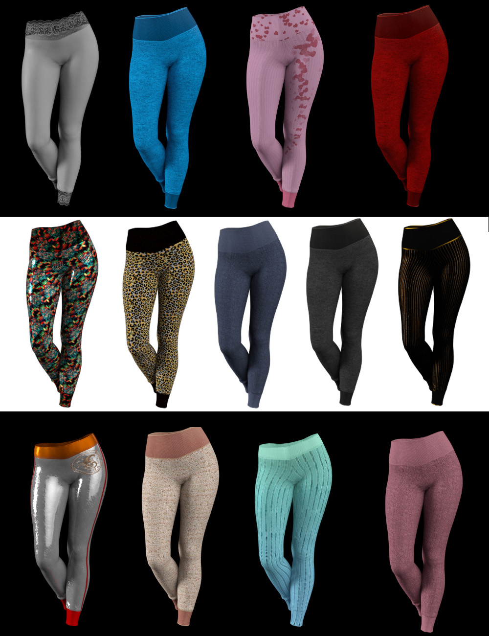 SIC Ivy and Mary Outfit Genesis 9 | Daz 3D