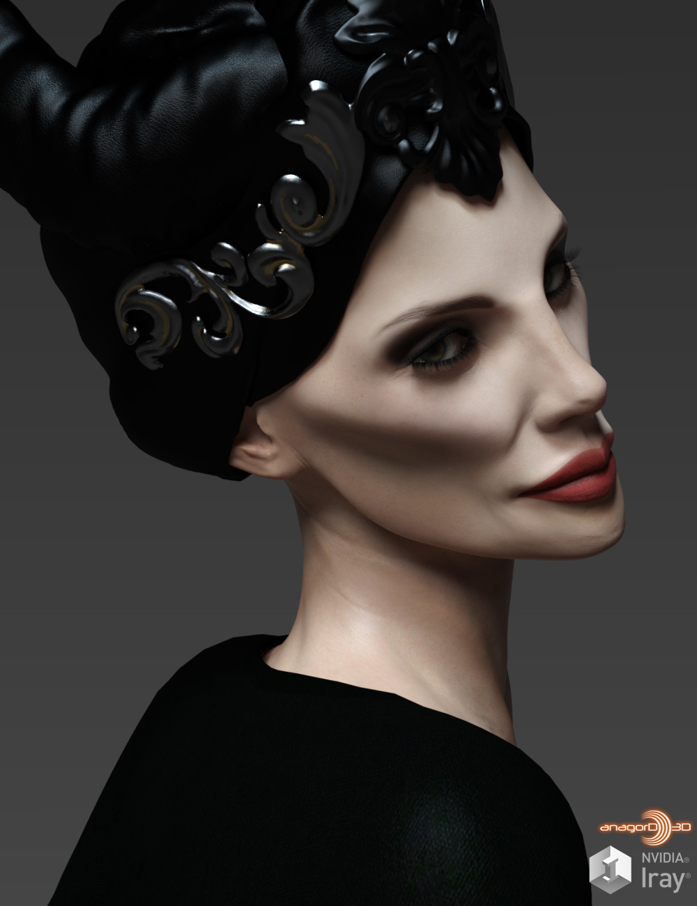 Mrs Evil HD for Victoria 8 | Daz 3D