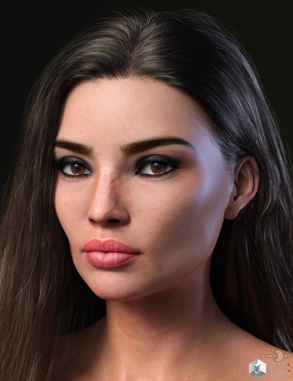 Monika HD for Victoria 8 | Daz 3D