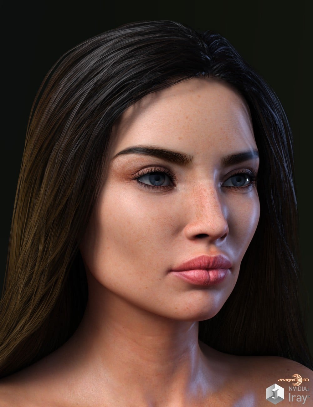 Monika HD for Victoria 8 | Daz 3D