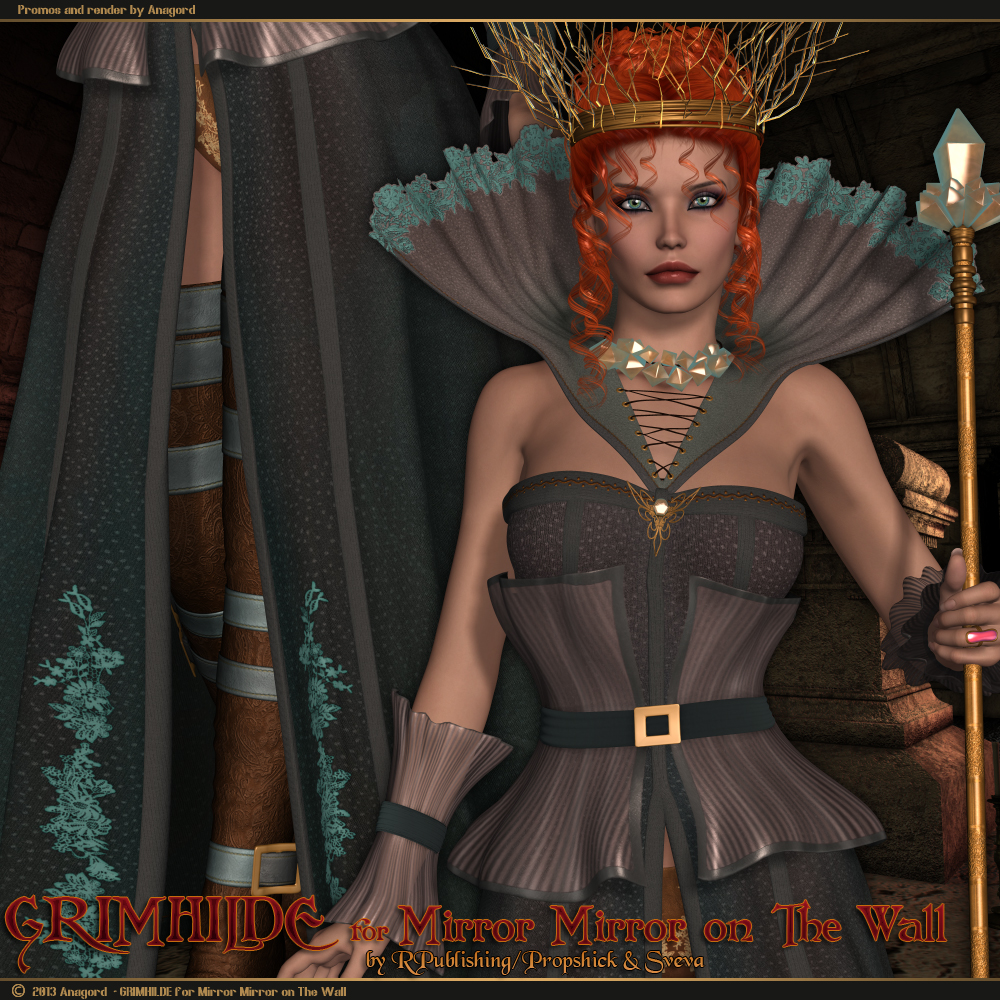 GRIMHILDE for Mirror Mirror on The Wall | Daz 3D