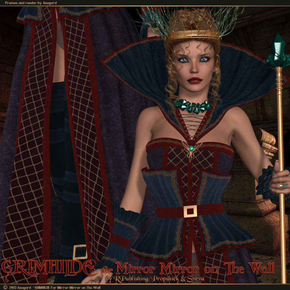 GRIMHILDE for Mirror Mirror on The Wall | Daz 3D
