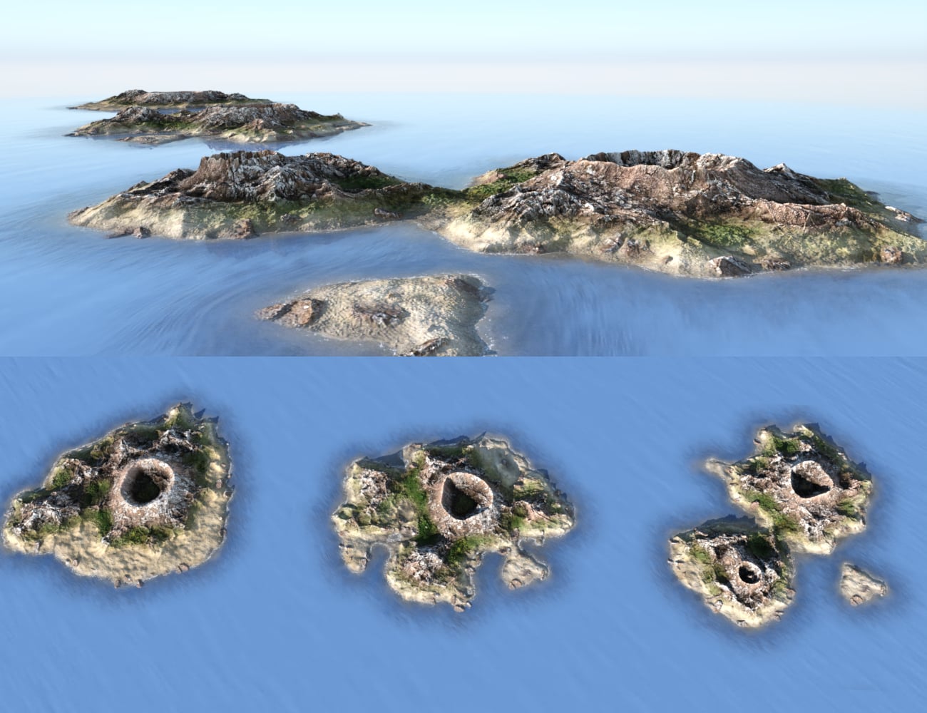 From Above: Islands | Daz 3D