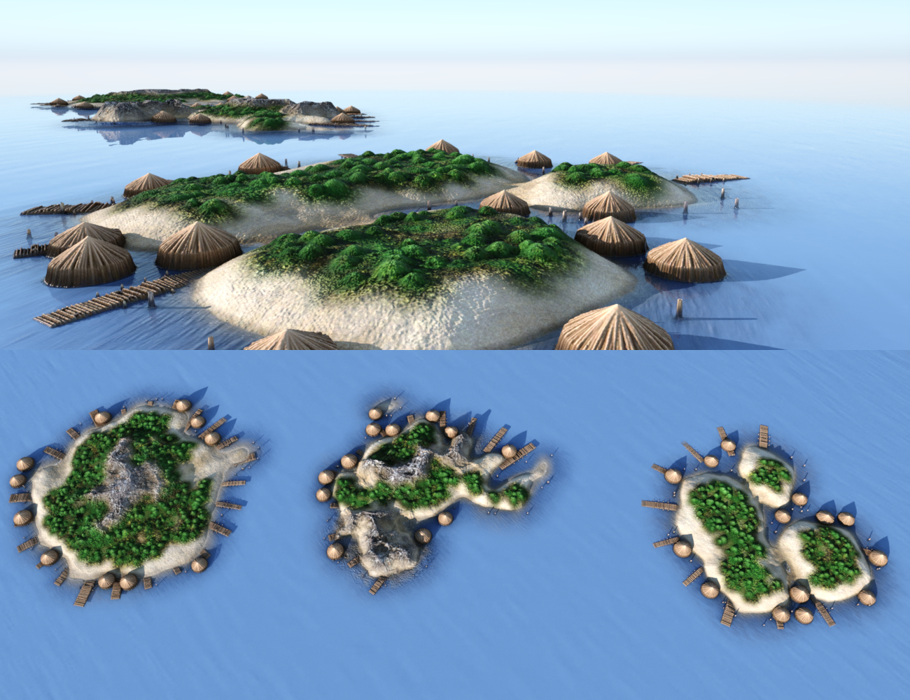 From Above: Islands | Daz 3D