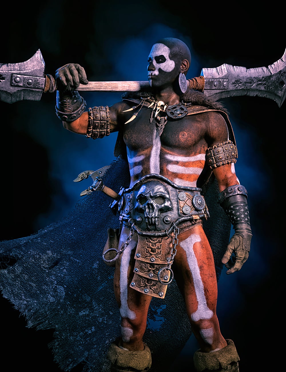 STF Brutal Gear - Adventurer Cape | Daz 3D