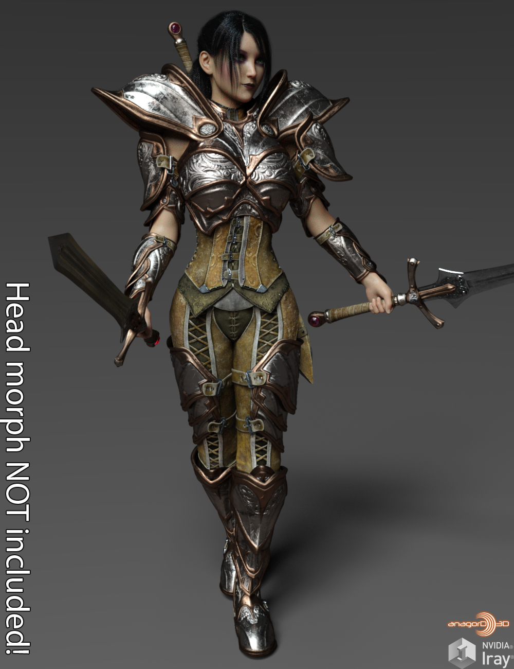 Anime Body Morphs for G8F Vol 1 | Daz 3D