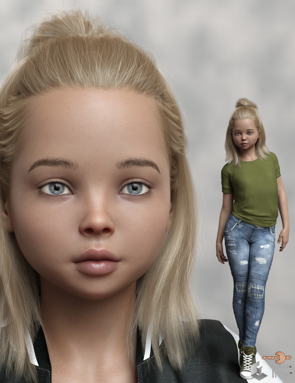 Anagord Tweens G8F Vol 12 | Daz 3D