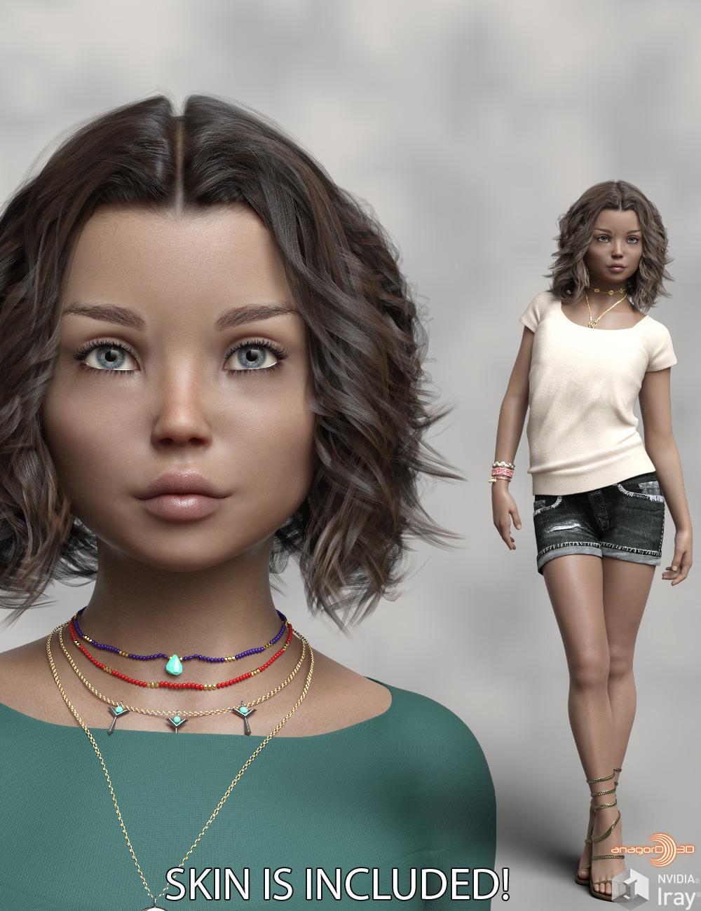 Anagord Tweens G8F Vol 4 | Daz 3D