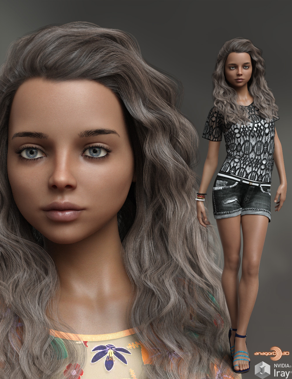 Anagord Teens G8F Vol 9 | Daz 3D