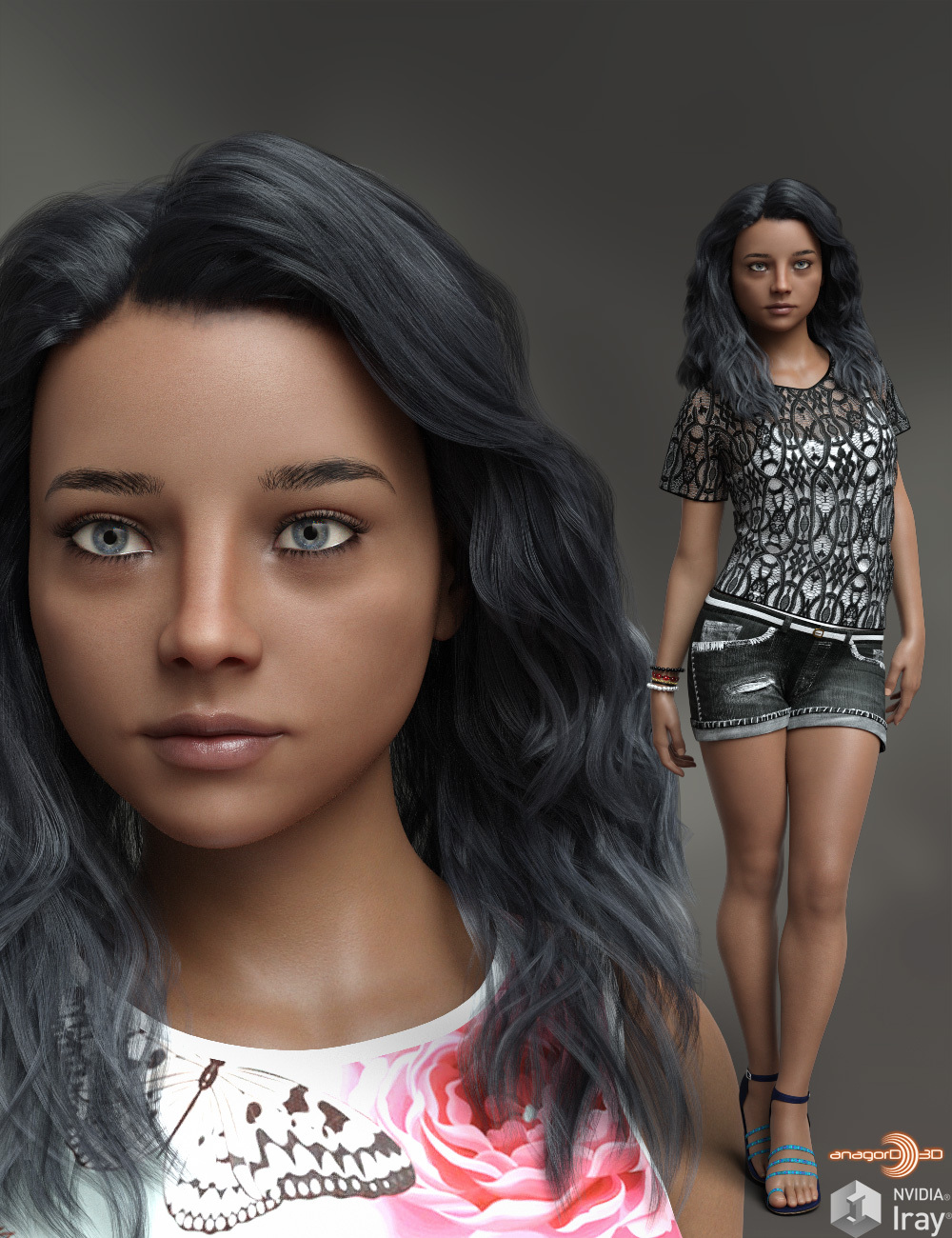 Anagord Teens G8F Vol 9 | Daz 3D