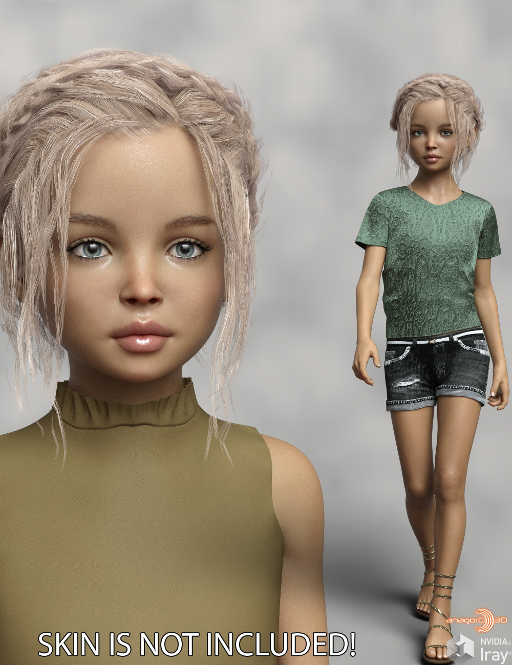 Anagord Kids G8F Vol 2 | Daz 3D