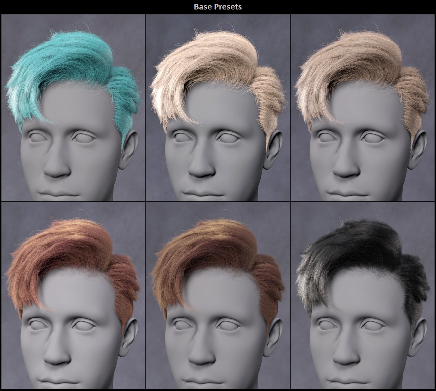 SFD Omni Shaders for Strand Based Hair | Daz 3D