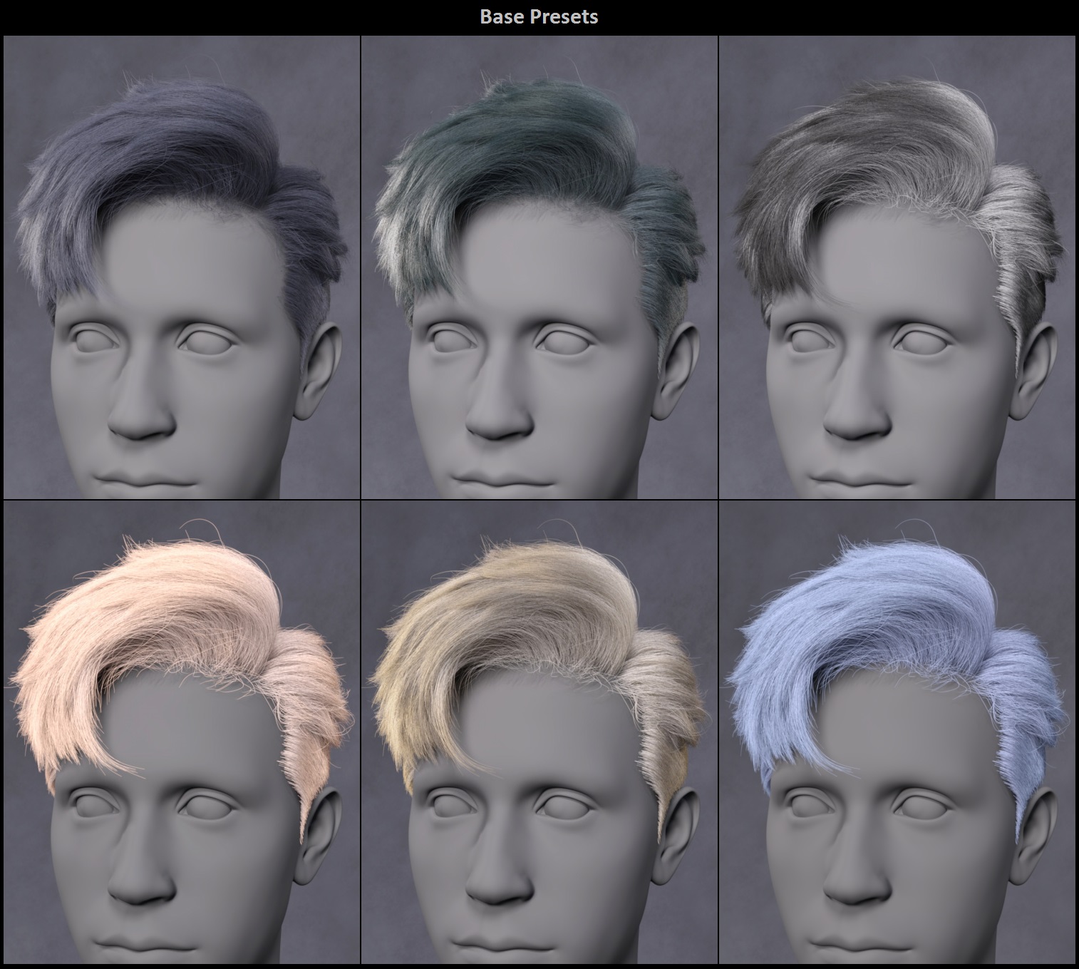 SFD Omni Shaders for Strand Based Hair | Daz 3D