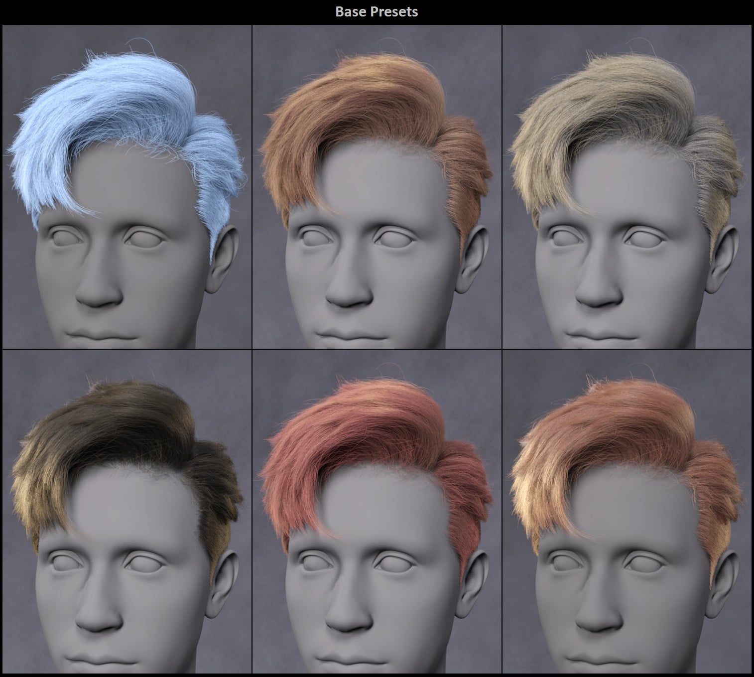 SFD Omni Shaders for Strand Based Hair | Daz 3D