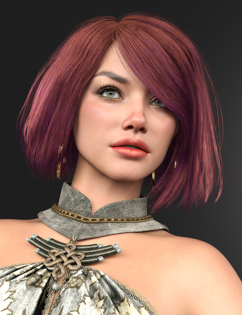 Dina Hair for Genesis 9 | Daz 3D