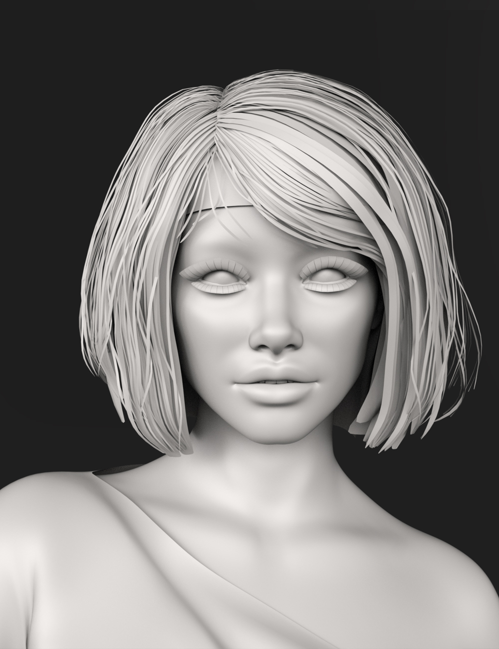 Dina Hair for Genesis 9 | Daz 3D