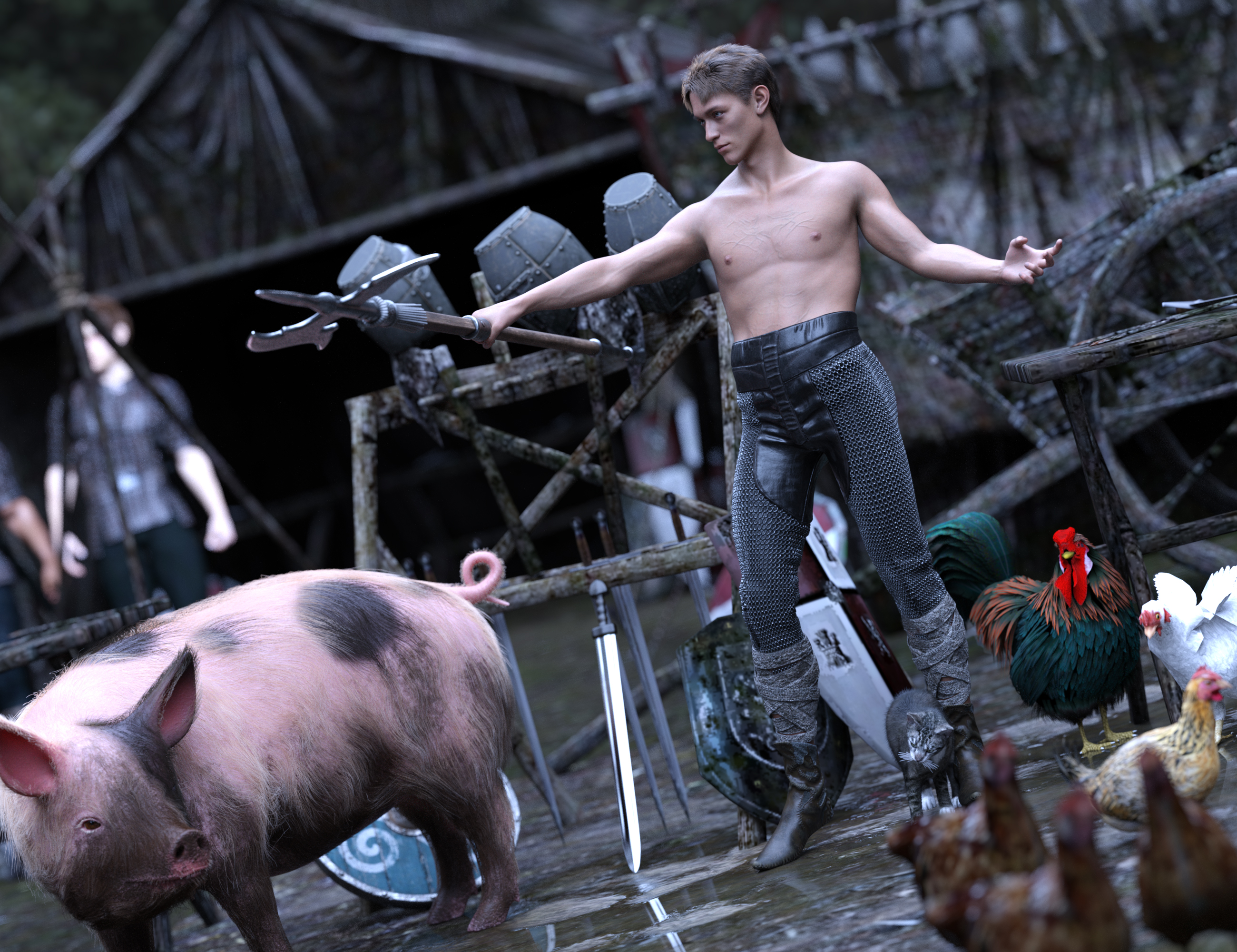 Phx Henry HD for Genesis 9 | Daz 3D