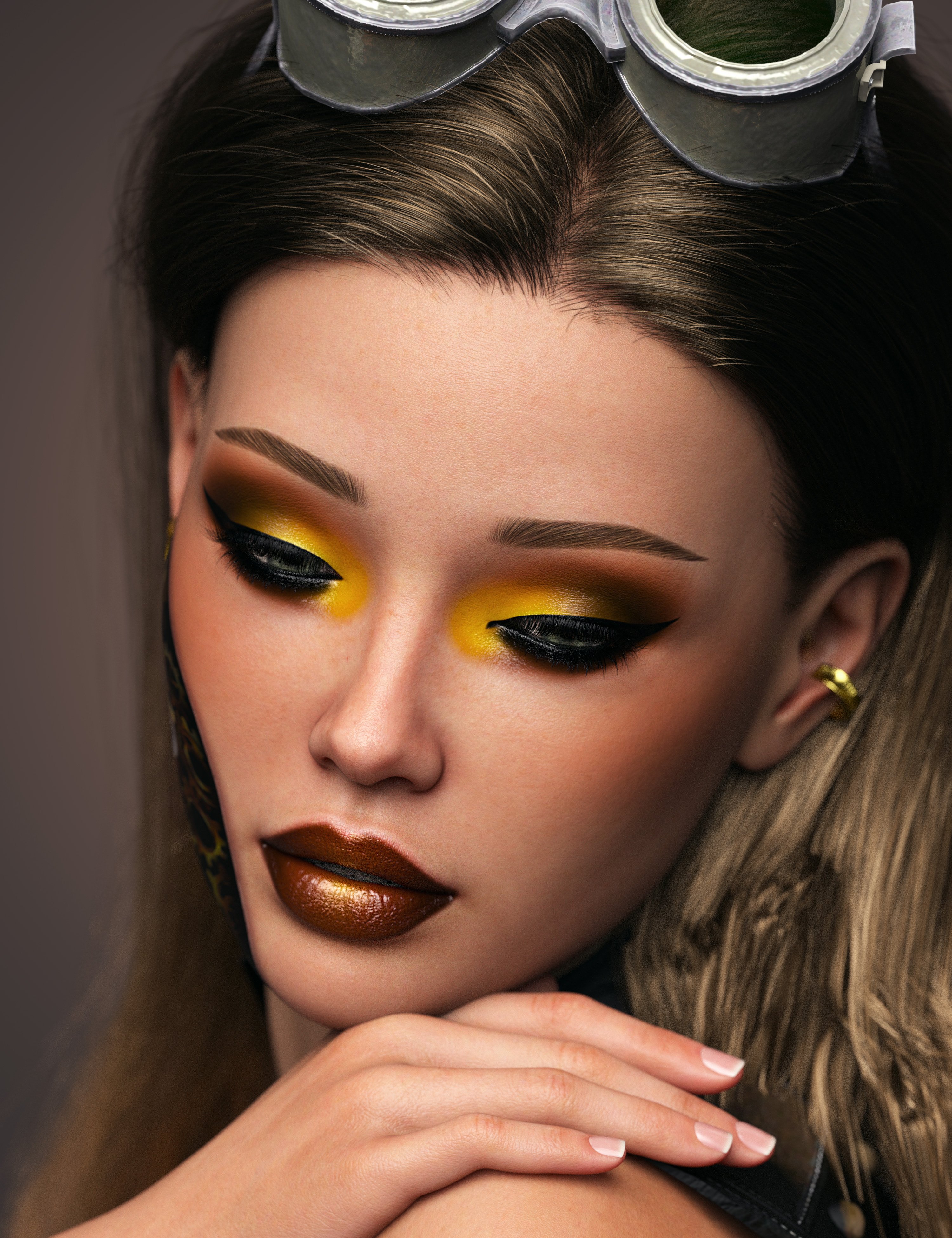 Beauty Gears LIE Makeup for Genesis 9 | Daz 3D