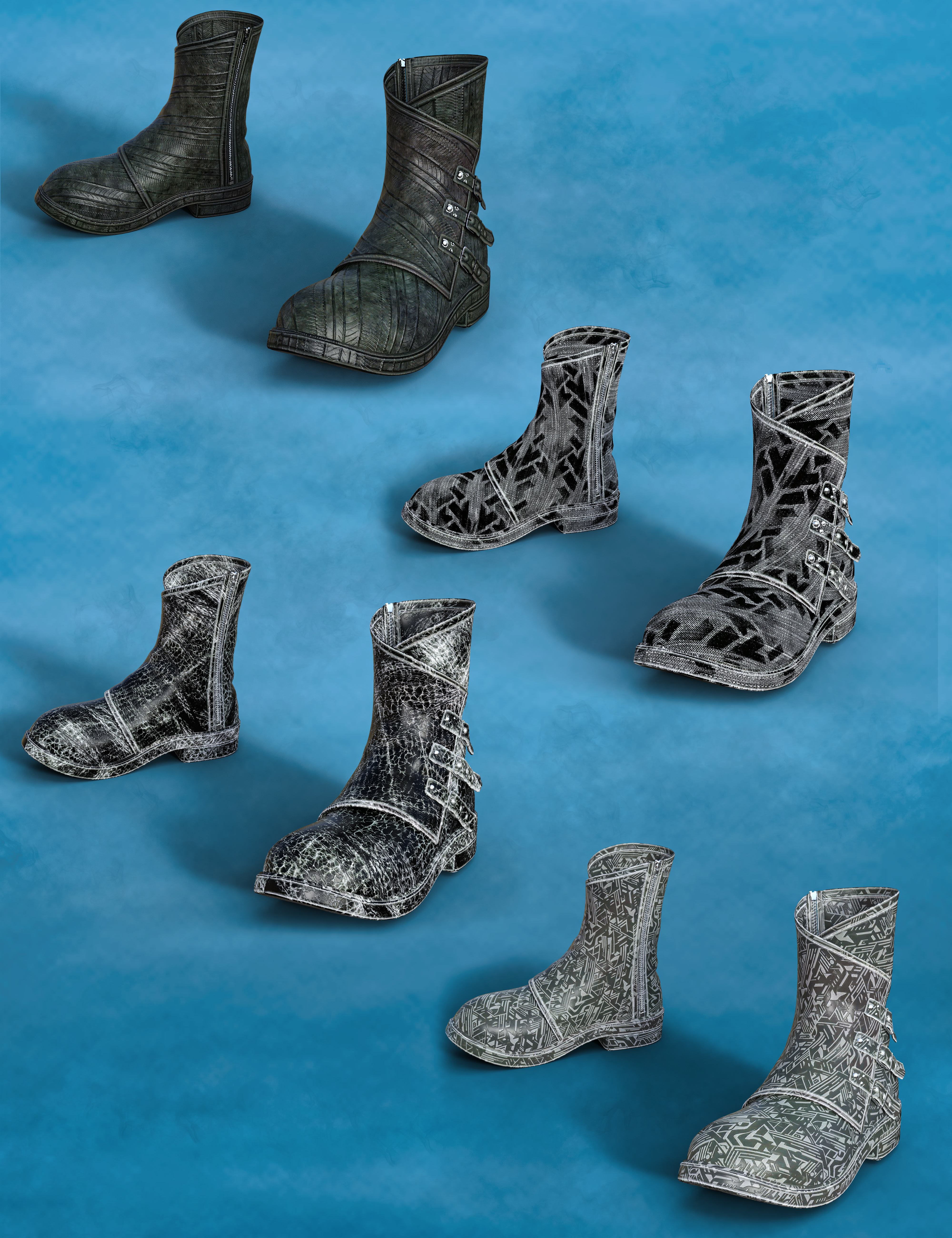 T-Pack BootZ06 Texture Add-on | Daz 3D