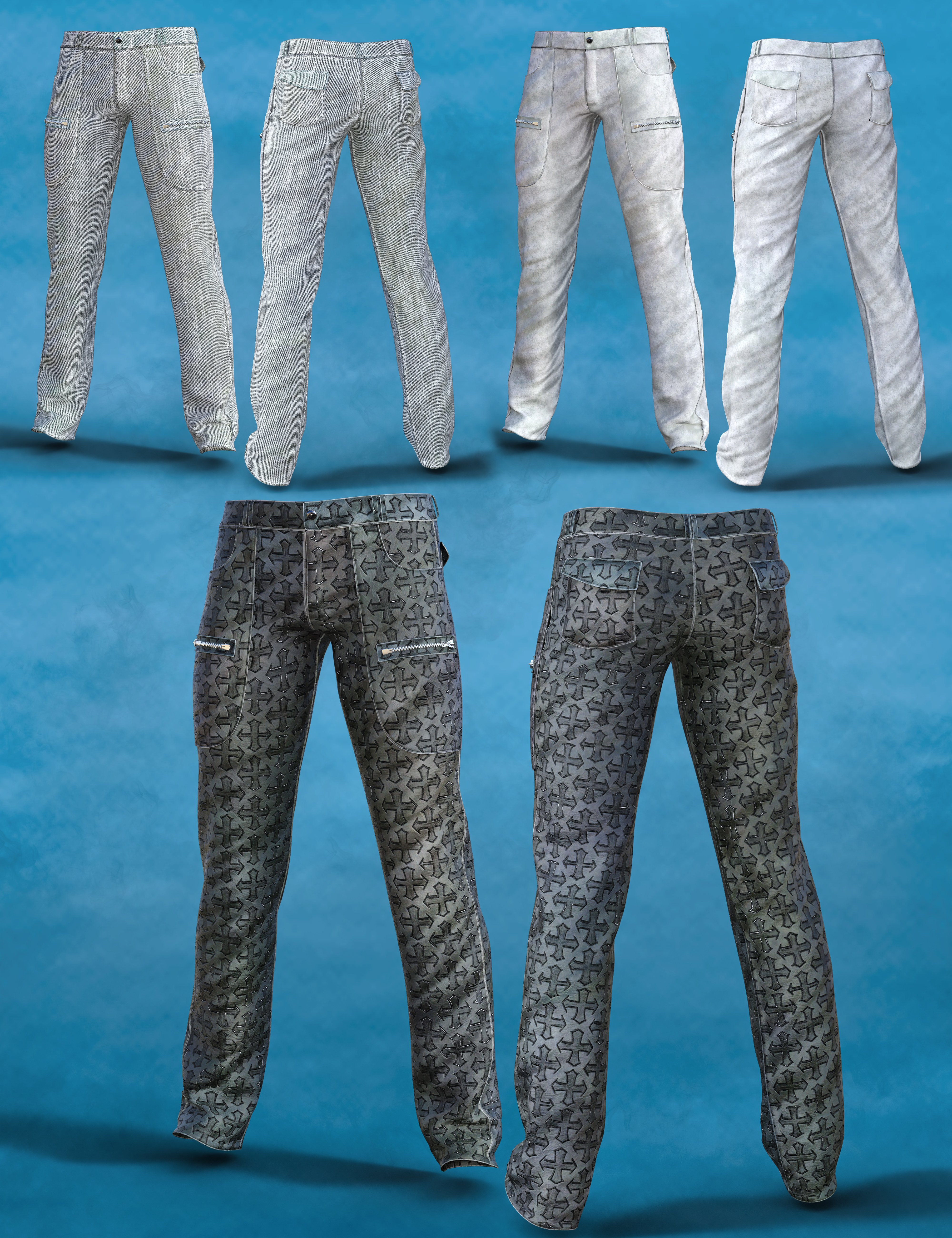 T-Pack PantZ03 Texture Add-on | Daz 3D