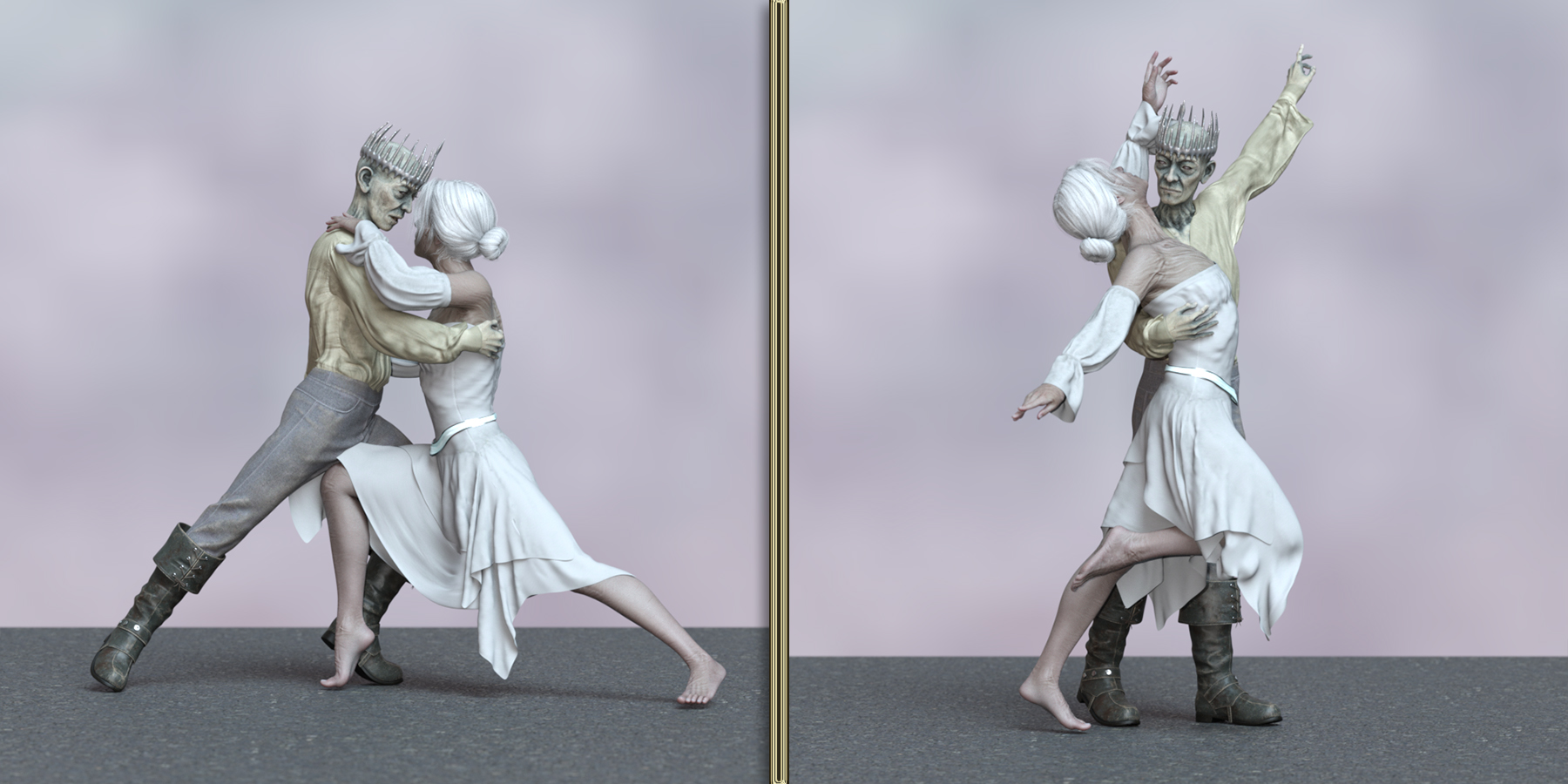 Dance Macabre Poses for Genesis 9 Base | Daz 3D