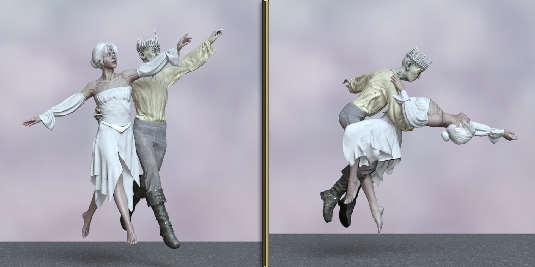 Dance Macabre Poses for Genesis 9 Base | Daz 3D