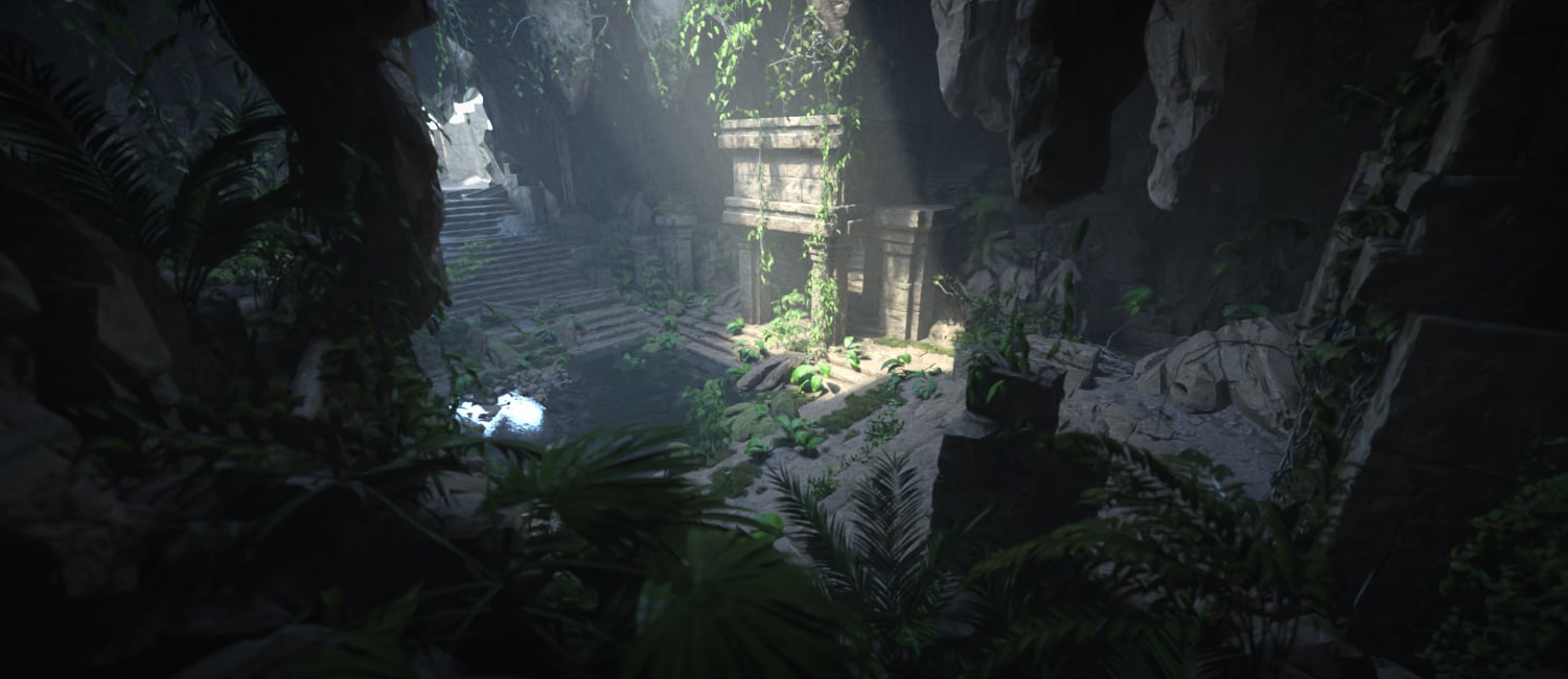 Hidden Beneath For The Temple Below And Temple Of Tranquility | Daz 3D