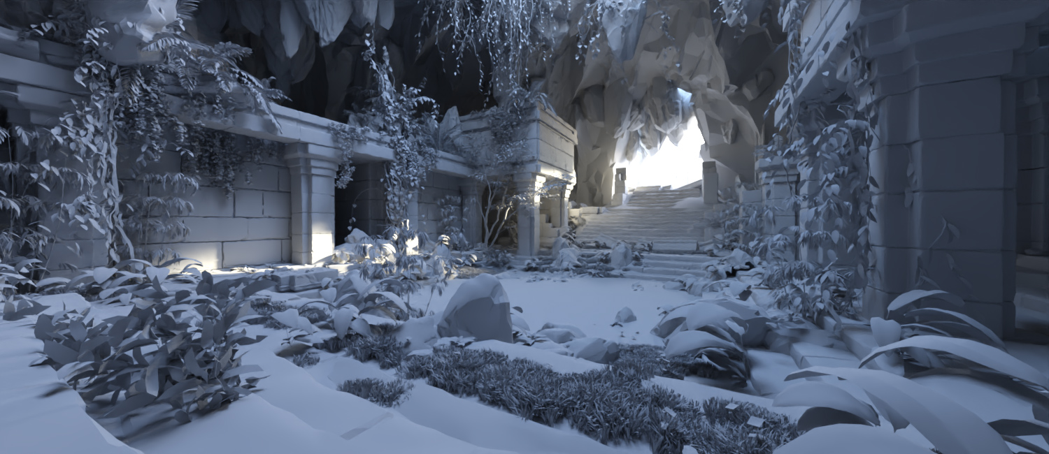 Hidden Beneath For The Temple Below And Temple Of Tranquility | Daz 3D
