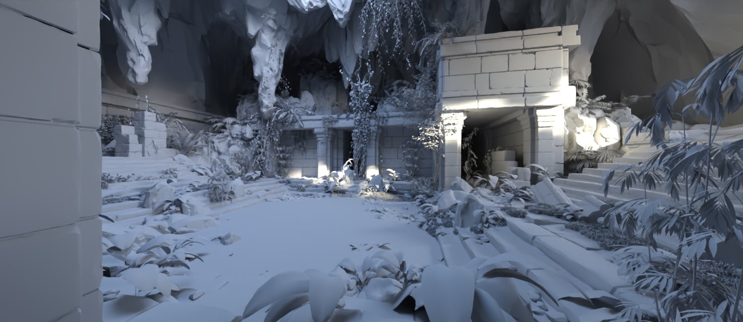 Hidden Beneath For The Temple Below And Temple Of Tranquility | Daz 3D