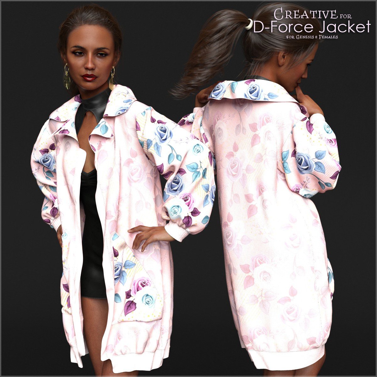 Creative for D-Force Jacket | Daz 3D
