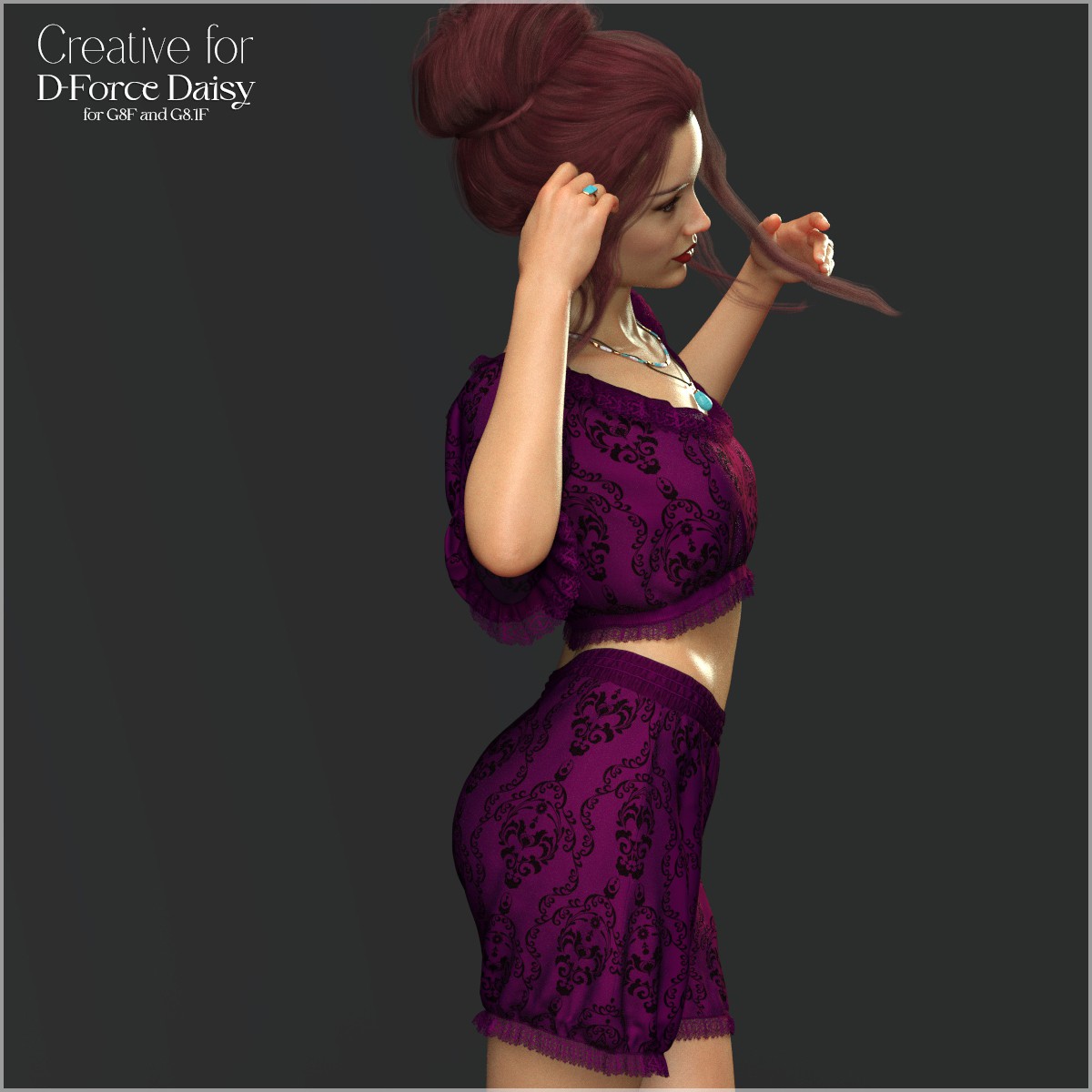 Creative for D-Force Daisy for G8F and G8.1F | Daz 3D