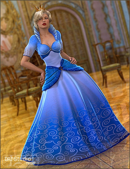 QueenGown | Daz 3D