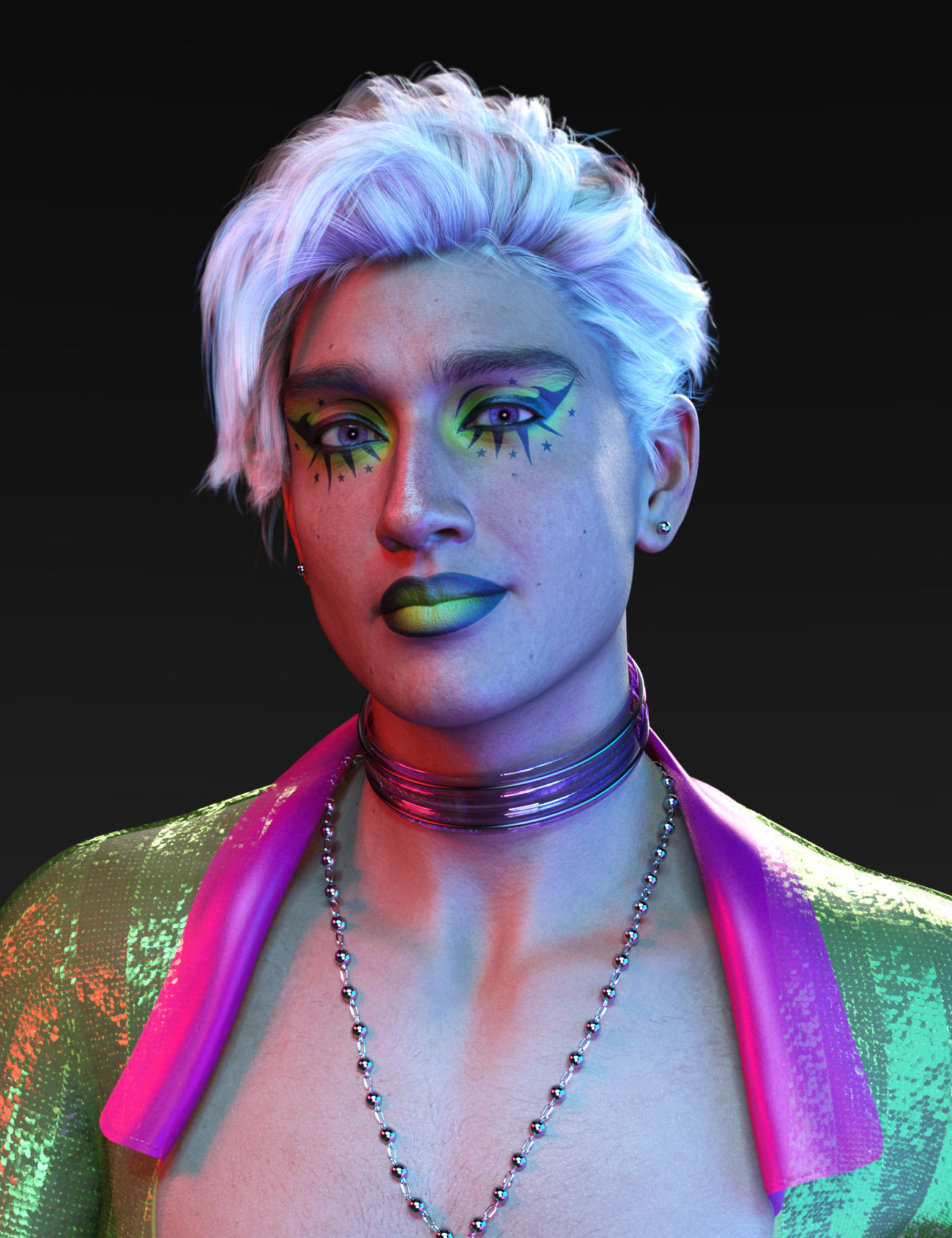 SE Simple Halloween Makeup for Genesis 9 | Daz 3D