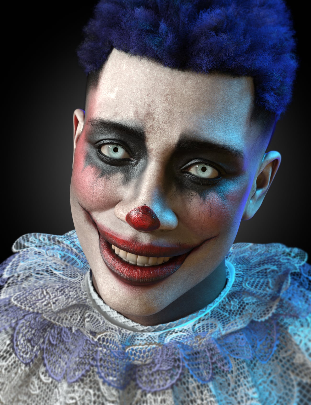 SE Simple Halloween Makeup for Genesis 9 | Daz 3D
