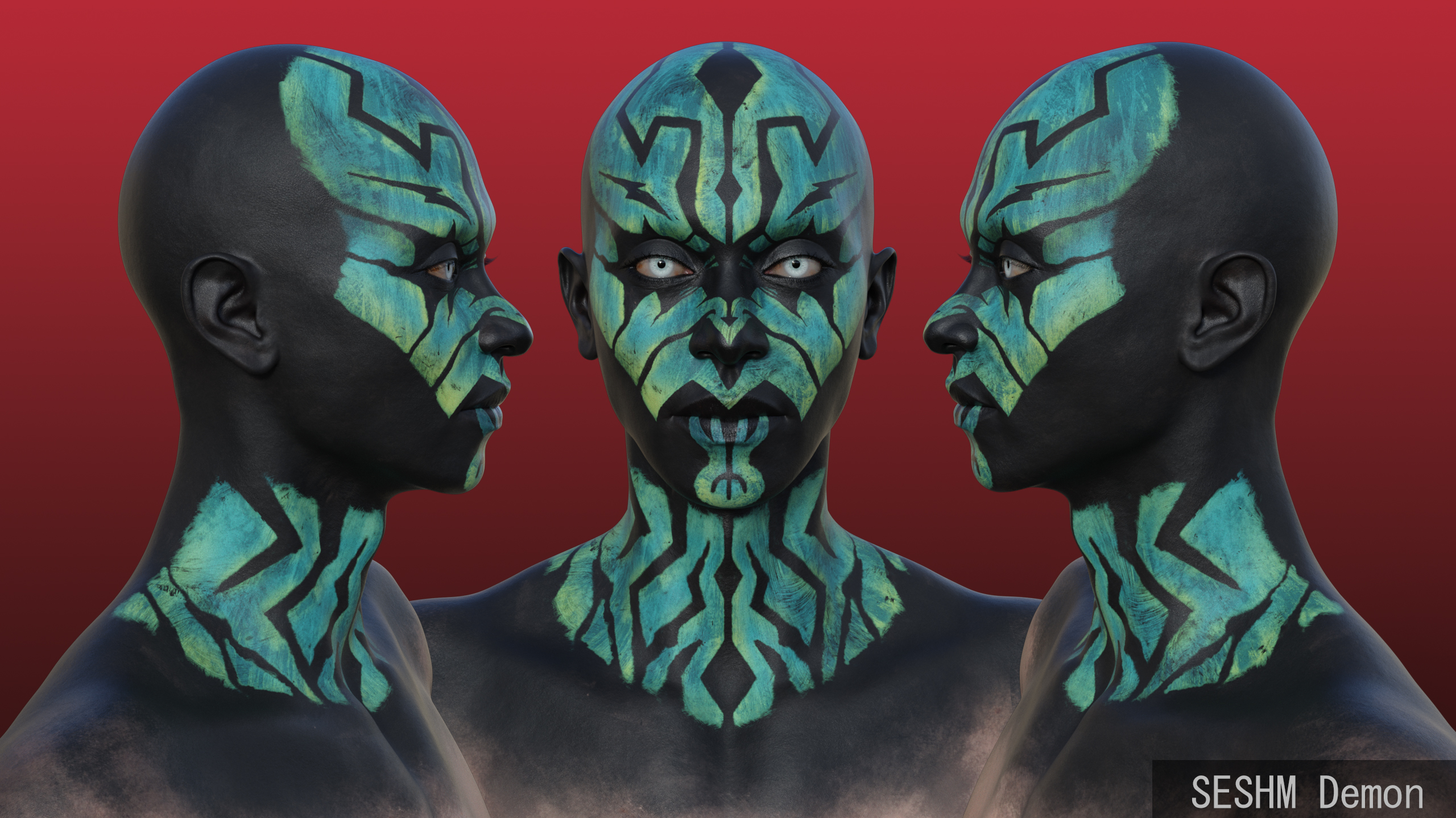 SE Simple Halloween Makeup for Genesis 9 | Daz 3D