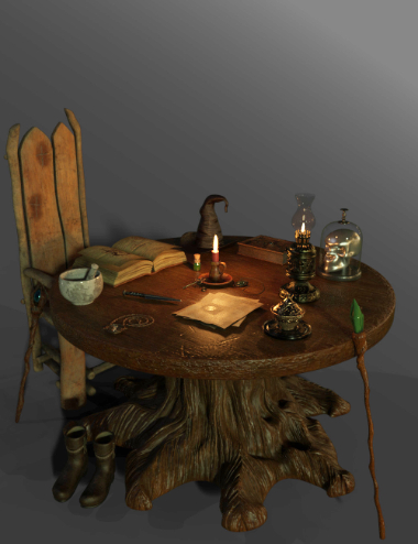 FG Wizard Props | Daz 3D