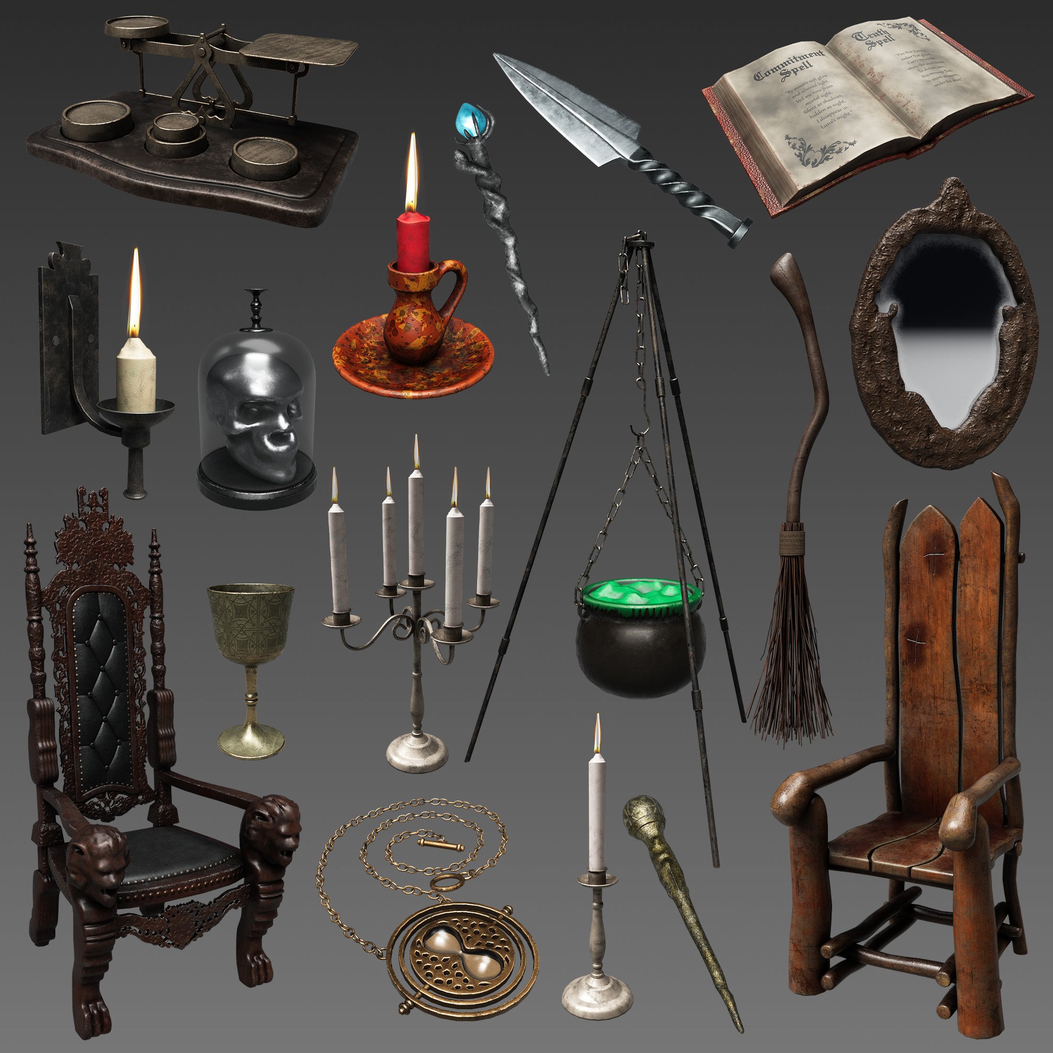 FG Wizard Props | Daz 3D