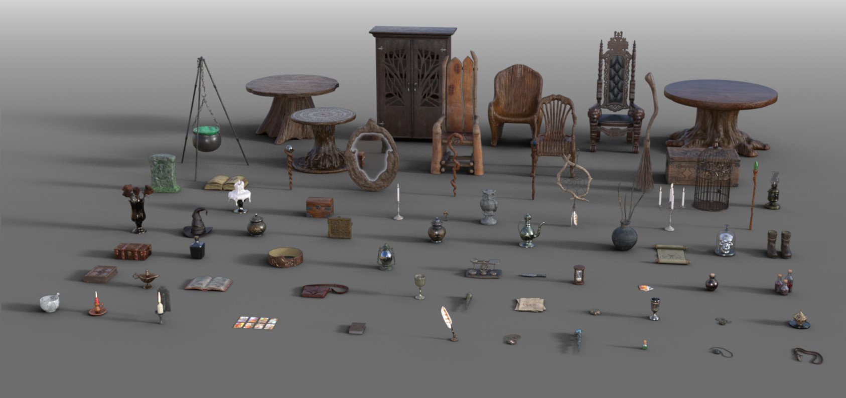 FG Wizard Props | Daz 3D