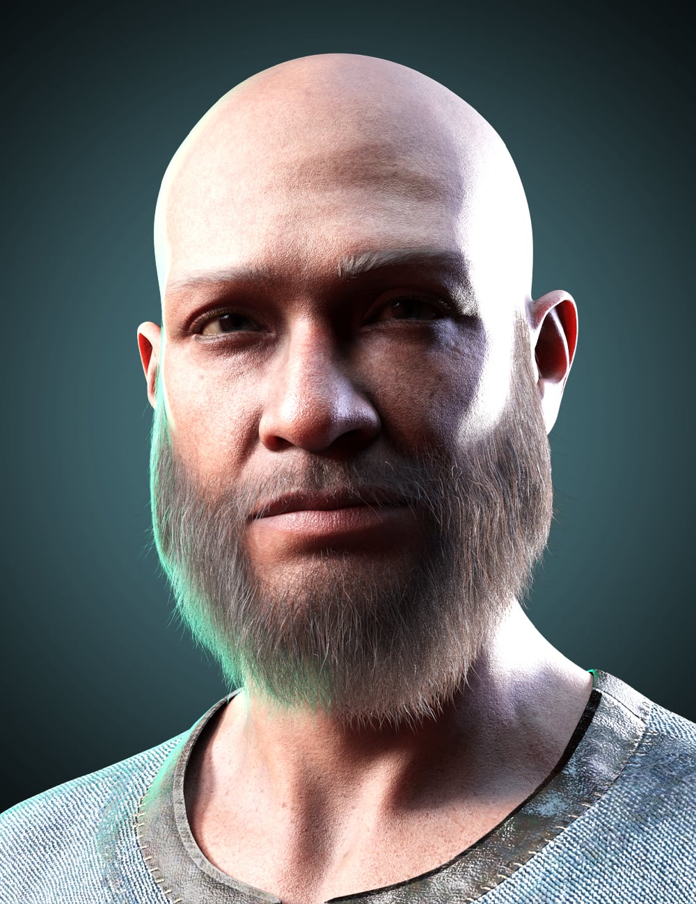 M3D Bandholz Beard for Genesis 9 | Daz 3D