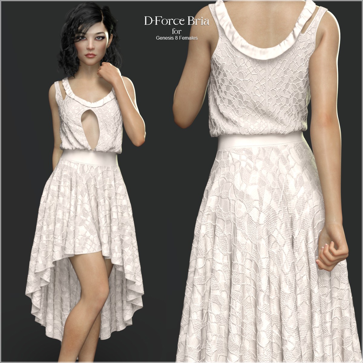 D-Force Bria for G8F and G8.1F | Daz 3D
