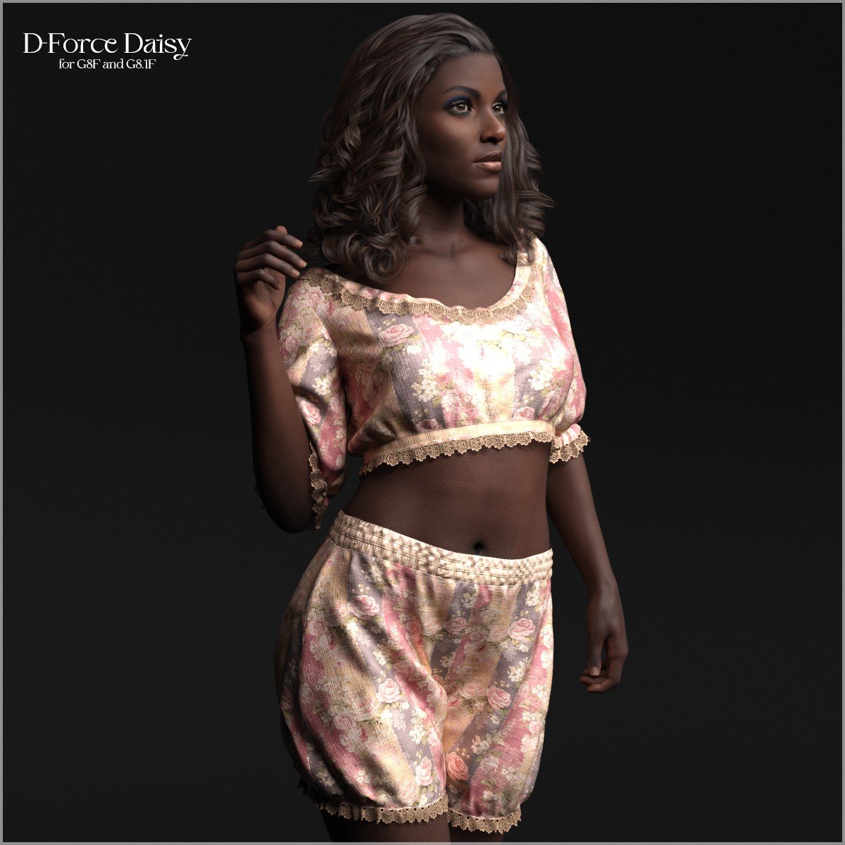 D-Force Daisy for G8F and G8.1F | Daz 3D