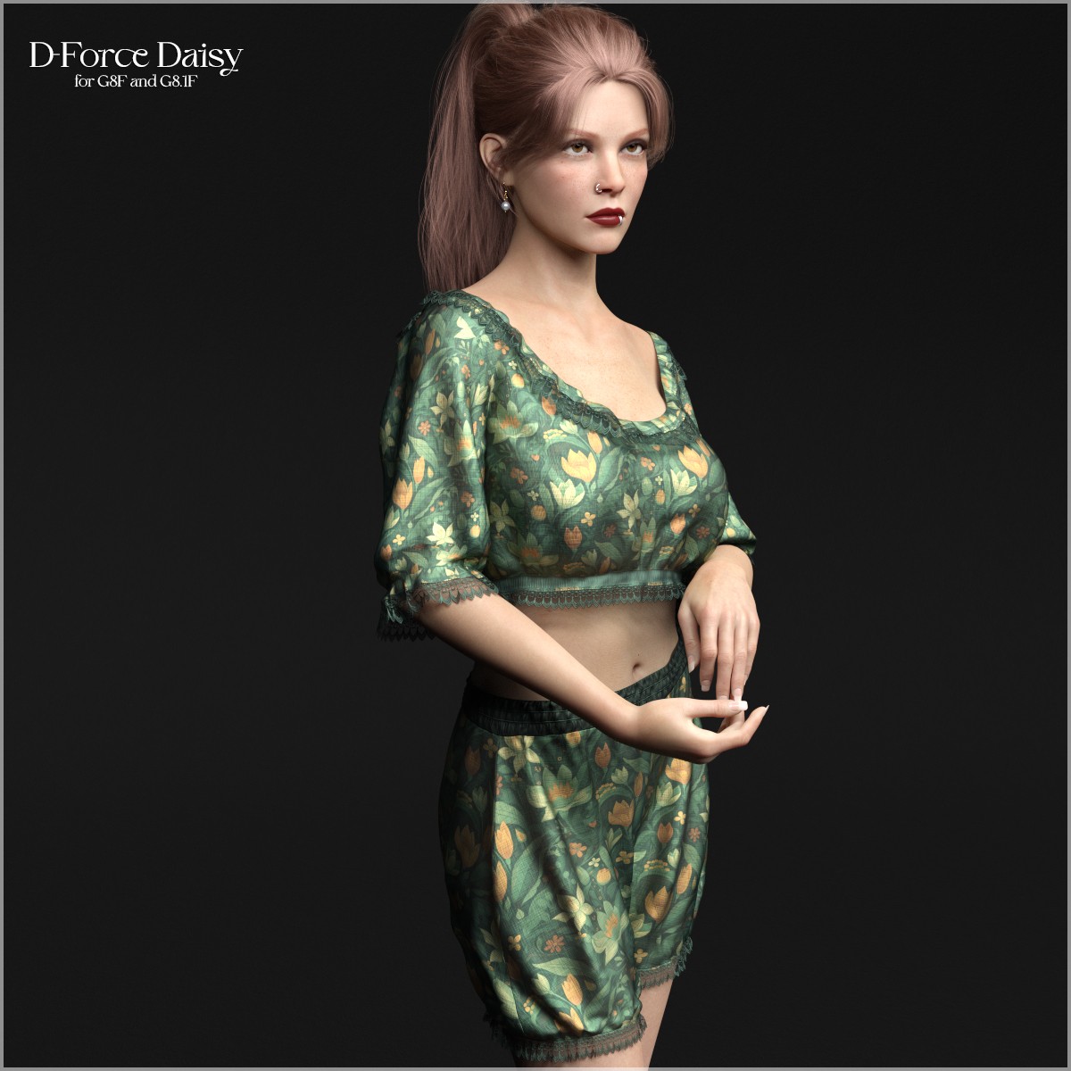 D-Force Daisy for G8F and G8.1F | Daz 3D