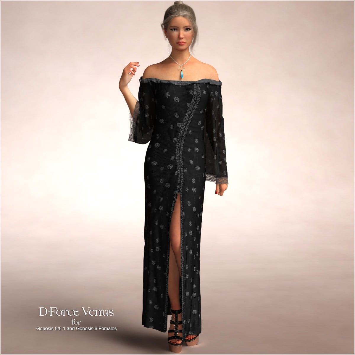 D-Force Venus for Genesis 8 and 9 Females | Daz 3D