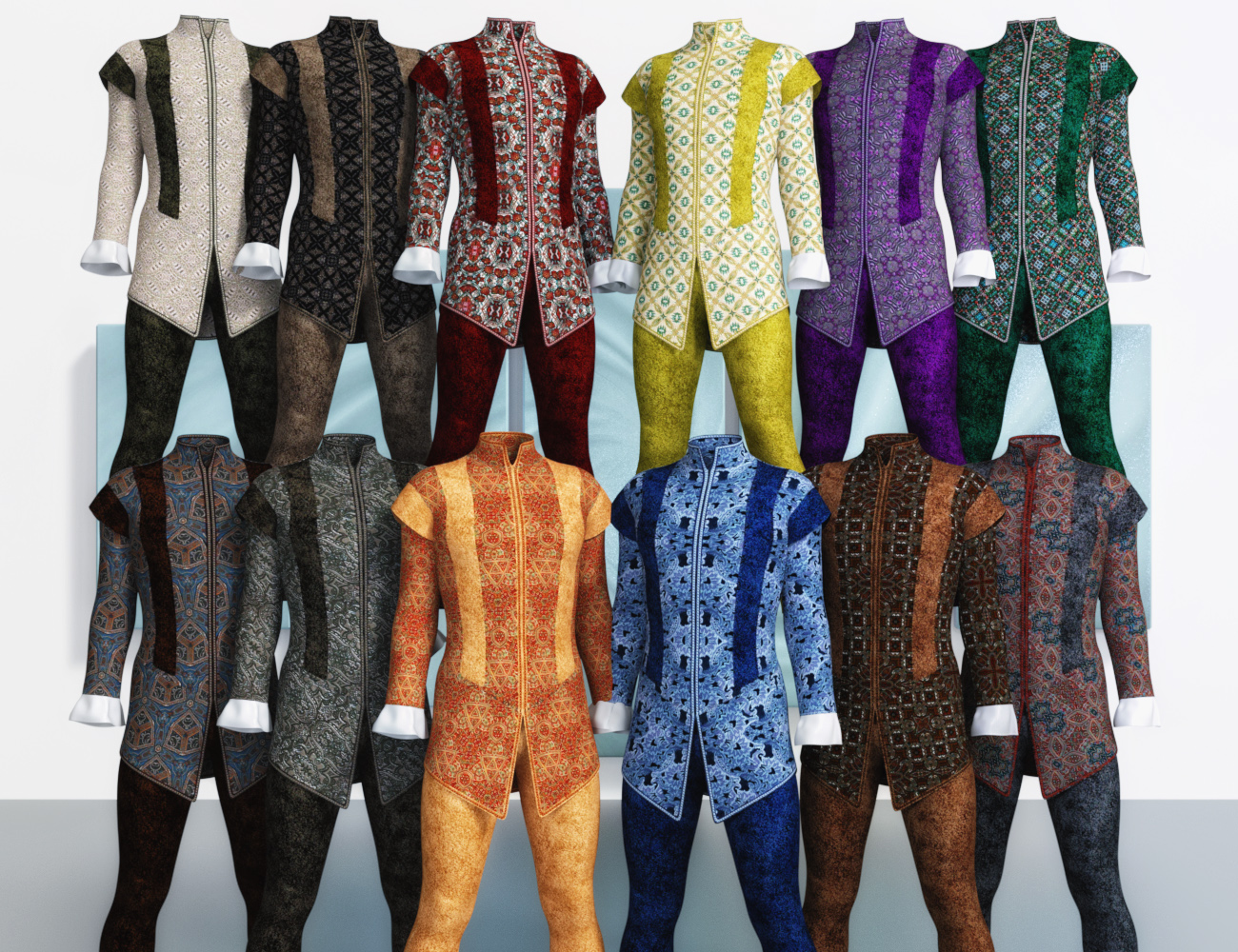 JMR dForce William Medieval Outfit for Genesis 9 and 8 Males | Daz 3D