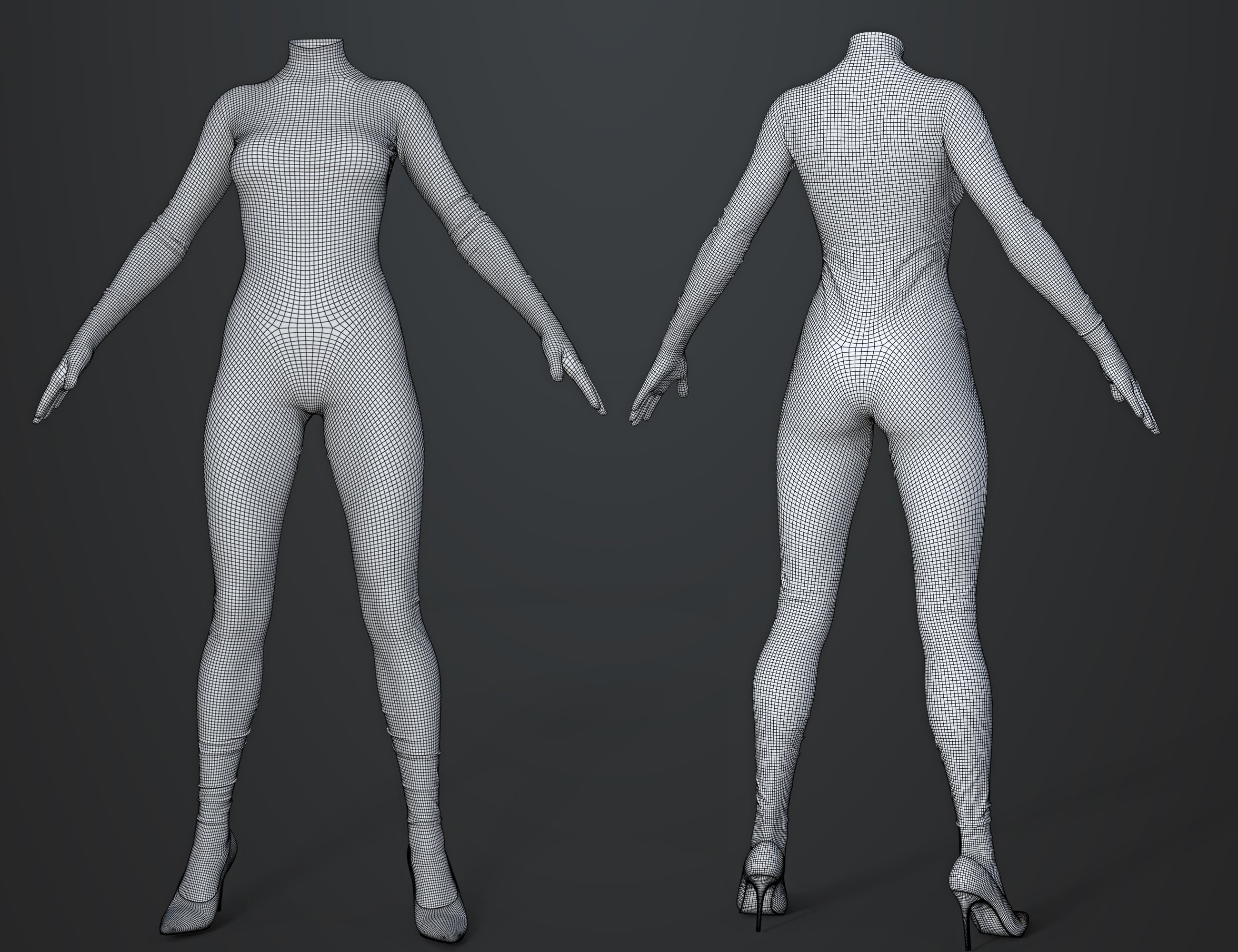 dForce SU Latex Outfit for Genesis 9, 8.1, and 8 Female | Daz 3D