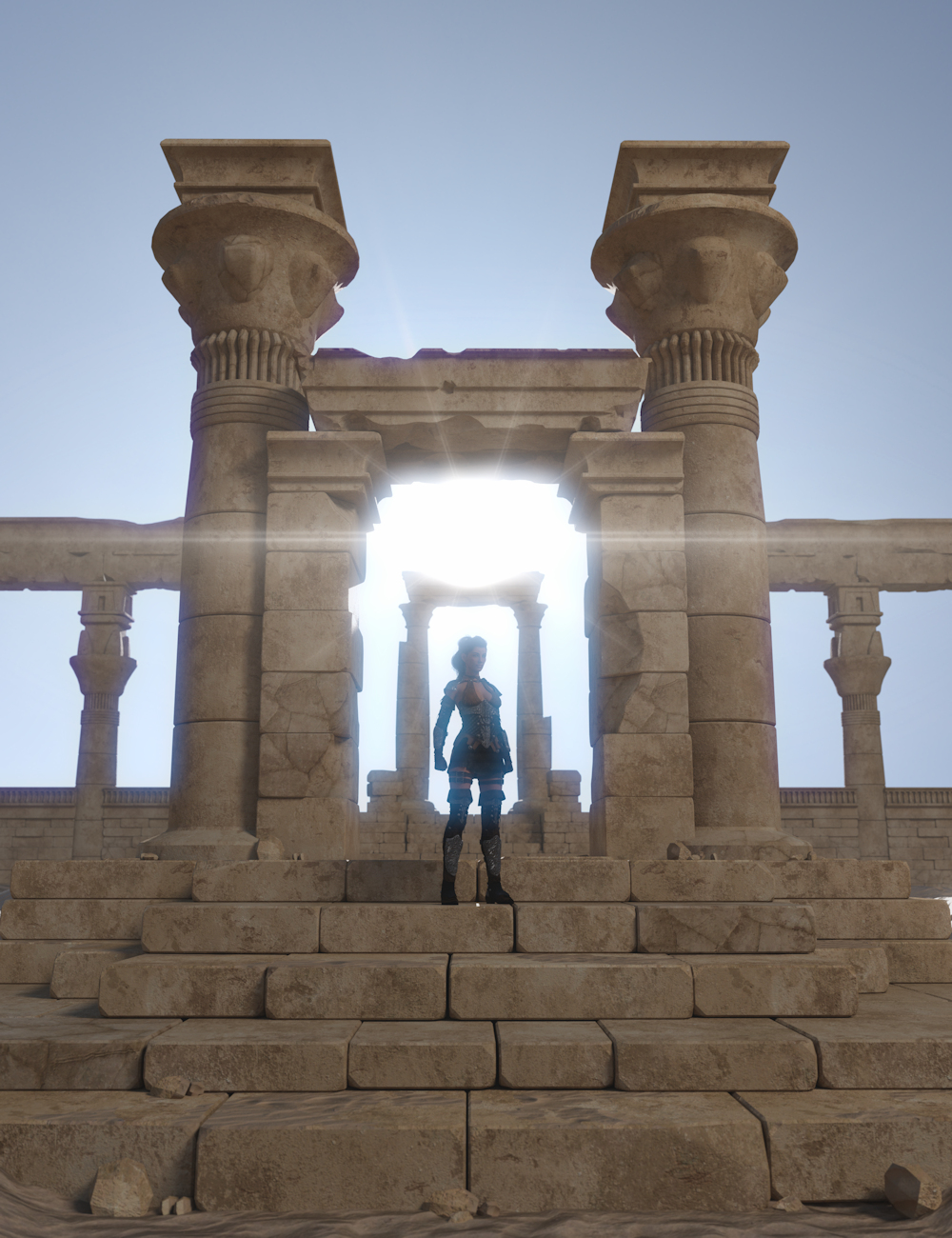 Egyptian Ruins 1 | Daz 3D