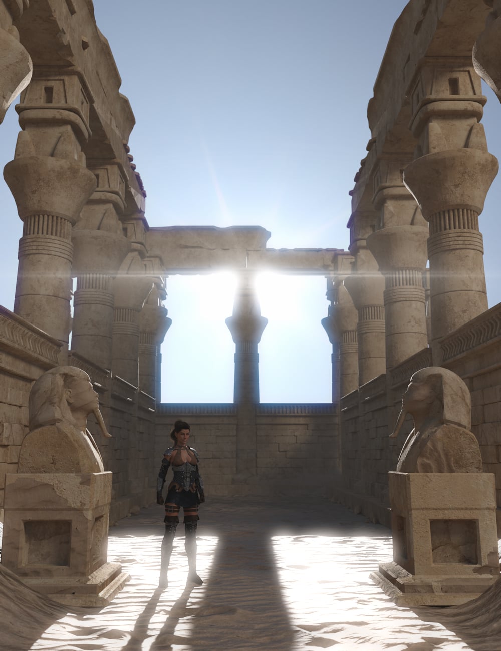 Egyptian Ruins 1 | Daz 3D