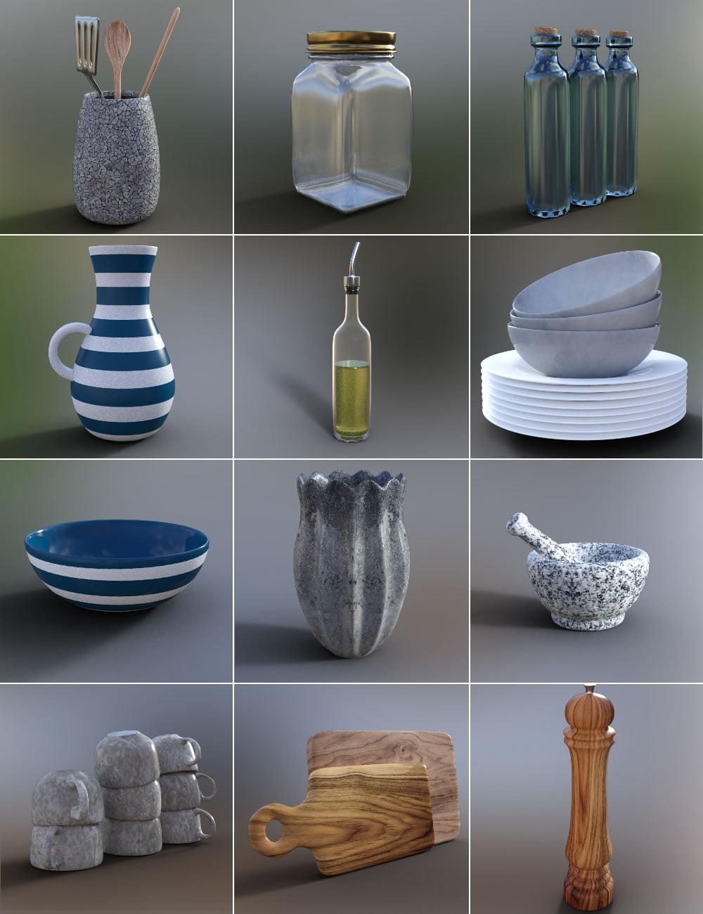 Kitchen Conservatory | Daz 3D