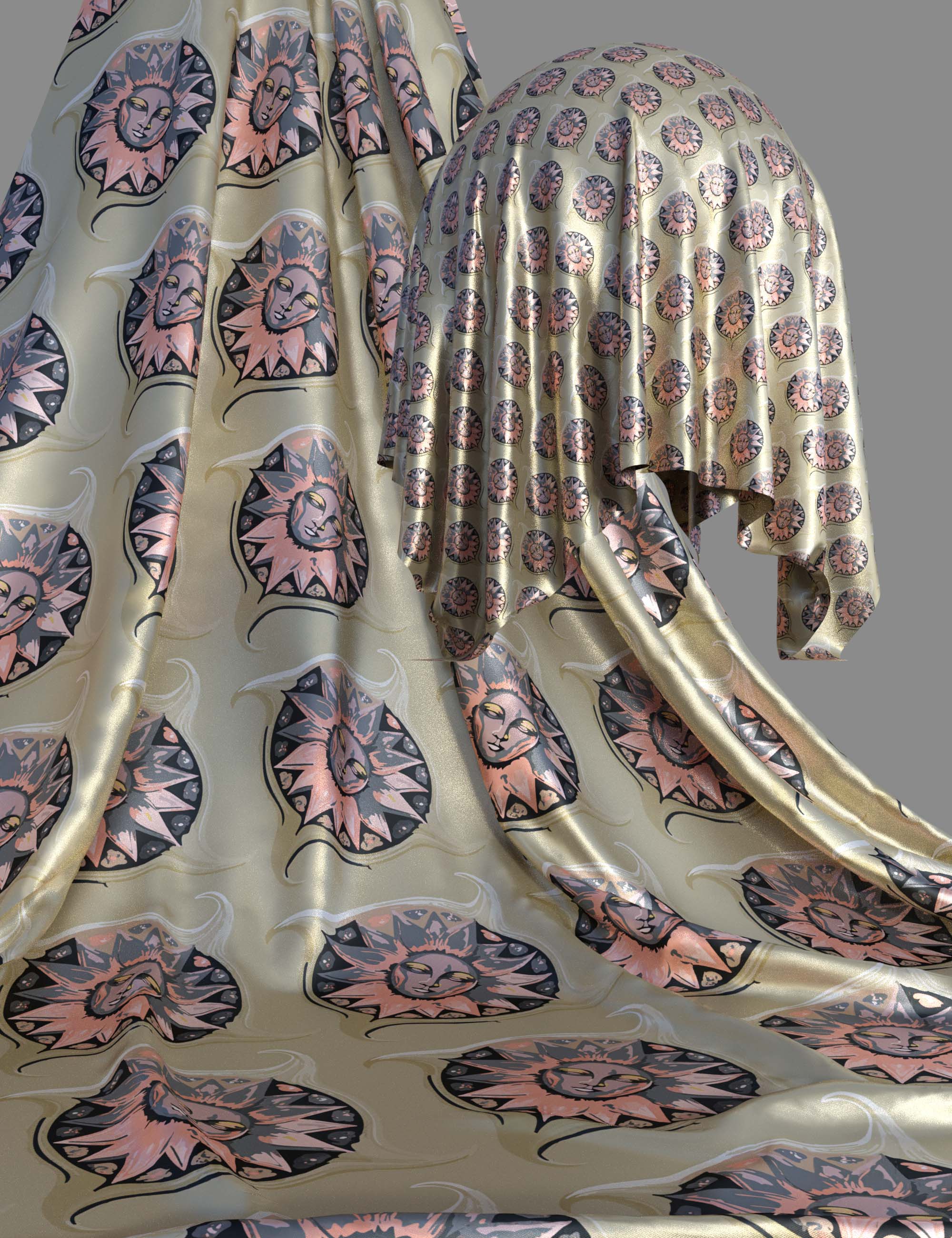 Celestial Fabric Iray Shaders - MR | Daz 3D